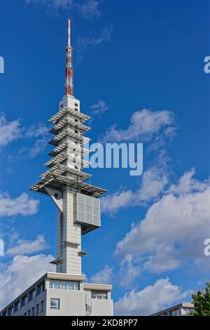 The "Telemax" telecommucations tower in Hanover Stock Photo - Alamy