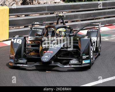 Edoardo Mortara of Rocket Venturi Racing during the Monaco E-Prix, in ...
