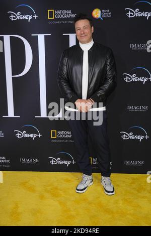 Rocco DiSpirito attends the premiere of "We Feed People" at the SVA ...