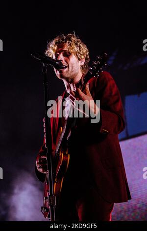 Australian singer and musician Luke Hemmings of 5 Seconds of Summer is ...