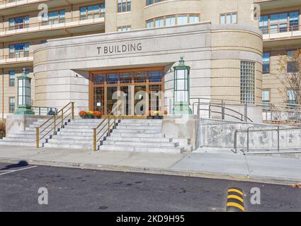 T Building, former Triboro Hospital for Tuberculosis, converted to ...