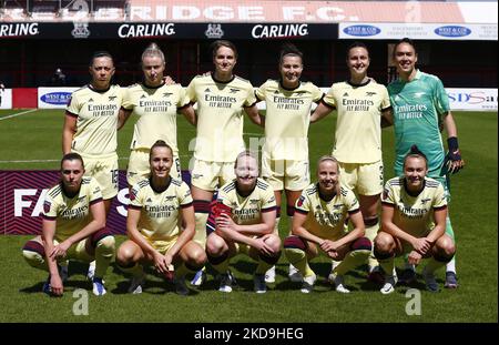 Beth Mead, Vivianne Miedema and Leah Williamson in the royal box on day ...