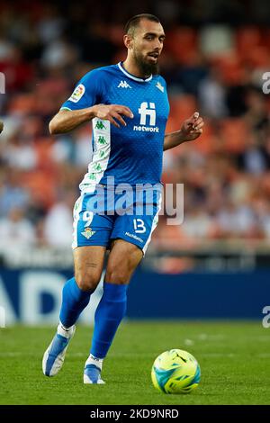 Borja Iglesias of Real Betis during the La Liga match between Real ...