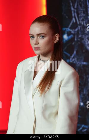 Sadie Sink attending the 'Stranger Things' Season 4 World Premiere held ...
