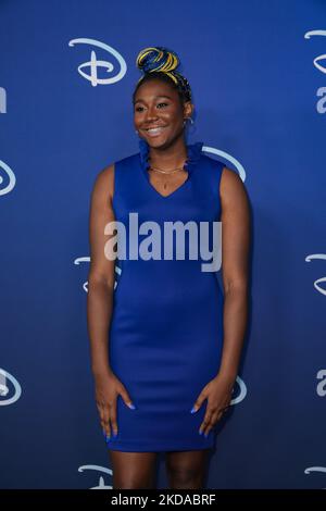 NEW YORK, NEW YORK - MAY 17: Aliyah Johnson attends the 2022 ABC Disney ...