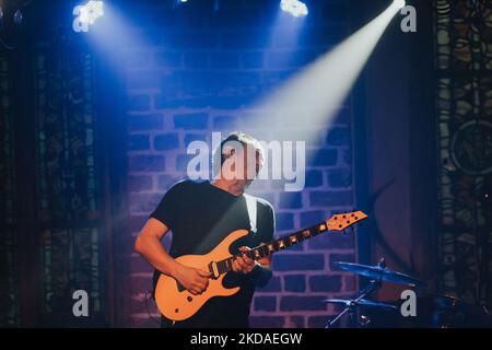 Neil Zaza performs on May 18, 2022 at the Witrazowa Hall in the ...