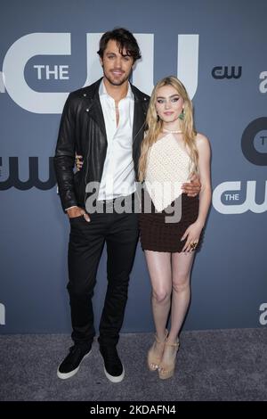 Meg Donnelly, Drake Rodger at arrivals for ZOMBIES 4: DAWN OF THE ...