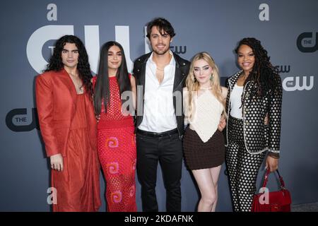 Jojo Fleites attends The CW Network's 2022 Upfront Arrivals at New York ...