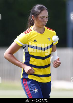 South East Stars Emma Jones during Charlotte Edwards Cup between South ...