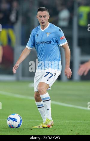 Adam Marušić of S.S. Lazio is in action during the 26th day of the ...
