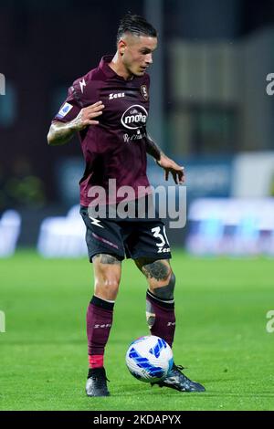Pasquale Mazzocchi (Salernitana) during the Italian "Serie A" match ...