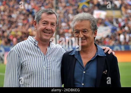 President of Pisa Giuseppe Corrado and Owner of Pisa Alexander Knaster ...
