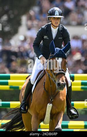 Jana Waegers (GER) during Premio 10 - Rome Rolex Grand Prix of the 89th ...