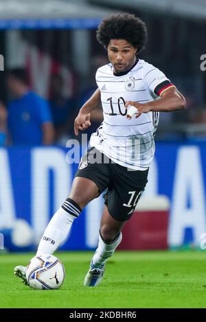 Serge Gnabry of Germany during the UEFA Nations League match between ...