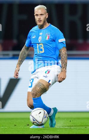 Federico Dimarco of Italy during UEFA Nations League - Group A3 between ...