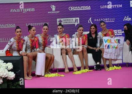 Vitrifrigo Arena, Pesaro, Italy, June 03, 2022, Ukraine (UKR)5 hoops ...