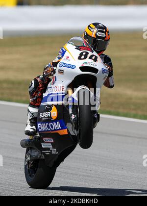 Zonta Van Den Goorbergh (RW Racing GP) in action during the Motul Grand ...