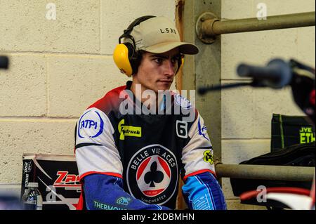 Zach Cook of Belle Vue ‘ATPI’ Aces and Tate Zischke (Reserve) of Belle ...