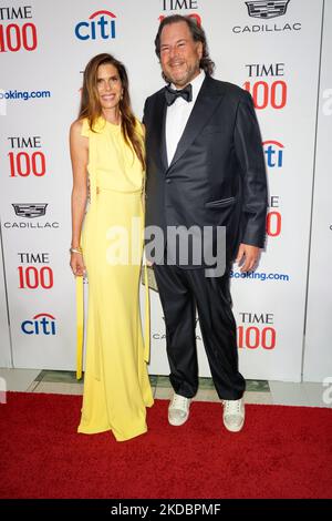 Marc Benioff attends the 2022 TIME100 Gala on June 08, 2022 in New York ...