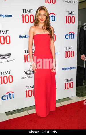 Eileen Gu attends the 2022 TIME100 Gala on June 08, 2022 in New York ...