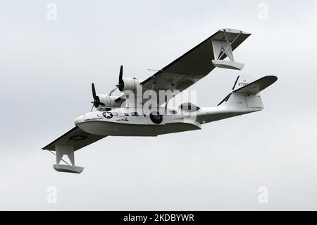 Catalina Flying Boat at Cosford Air Show, 2015 Stock Photo - Alamy