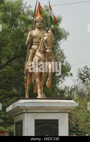 INDIA, UTTAR PRADESH, November 2022, Tourist at fortress of Jhansi Fort ...