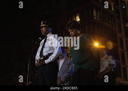Robert J. Contee III, Chief of the Metropolitan Police Department ...