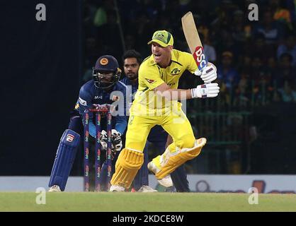 Australia's David Warner plays a shot during the Cricket Twenty20 World ...