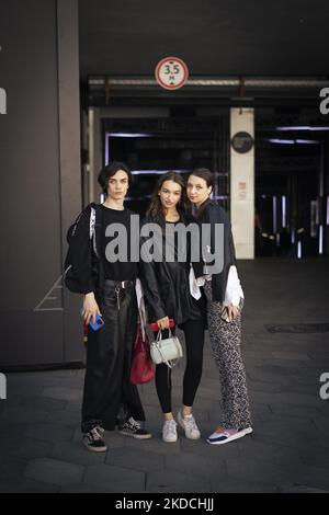 Street Style Moscow Fashion Week 26 June 2022, Moscow, Russia (Photo by ...