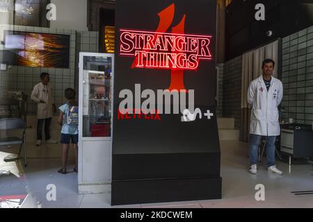 A room inside 'The Lab', Stranger Things Netflix series experience ...