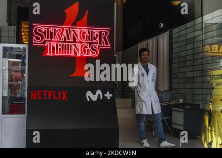 A room inside 'The Lab', Stranger Things Netflix series experience ...
