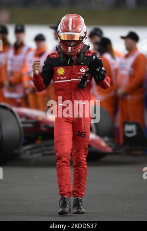 MONACO - Charles Leclerc (Ferrari) after qualifying for the Monaco ...