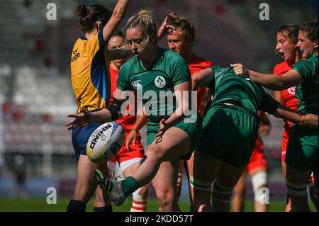 Stacey Flood of Ireland during the group C match at the 2025 Women's ...