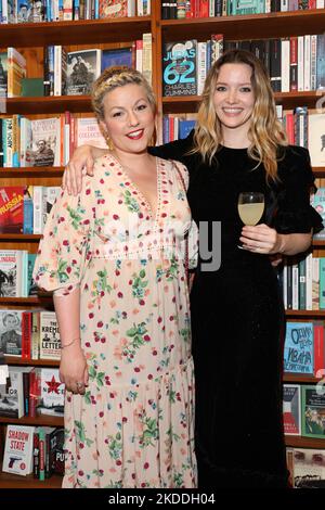 Natalie Rushdie and Talulah Riley attend "The Quickening" book launch ...