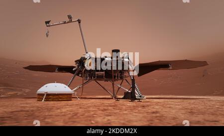 Mars InSight Lander Mission to study deep interior of the Red Planet ...