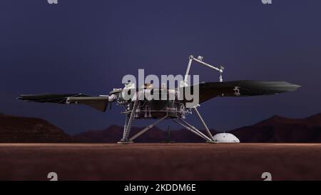 Mars InSight Lander Mission to study deep interior of the Red Planet ...