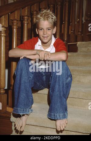 Laguna Beach CA Apr 1999: Aaron Carter private shoot at home in 1999 ...