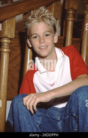 Laguna Beach CA Apr 1999: Aaron Carter private shoot at home in 1999 ...