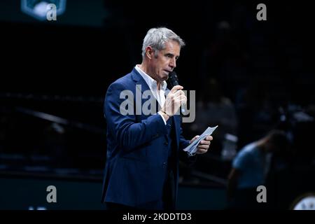 Paris, France. November, 1, 2022, Marc-Andrea Huesler of Switzerland ...