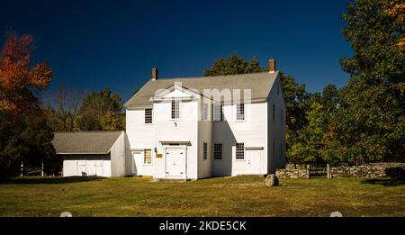 Old Pelham Town Hall Pelham, Massachusetts, USA Stock Photo - Alamy