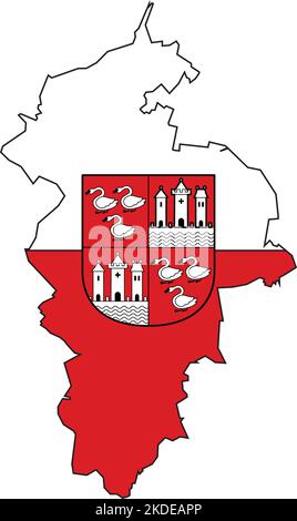 Flag of ZWICKAU, GERMANY Stock Vector Image & Art - Alamy