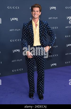 Andrew Garfield arriving to the 2022 LACMA Art + Film Gala held at ...