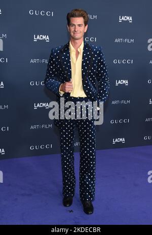 Andrew Garfield arriving to the 2022 LACMA Art + Film Gala held at ...