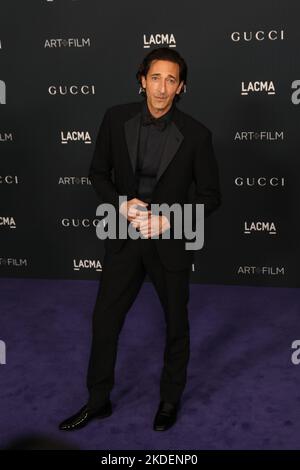 Adrien Brody arrives at the 2022 LACMA Art + Film Gala held at LACMA in ...