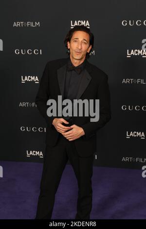 Adrien Brody arrives at the 2022 LACMA Art + Film Gala held at LACMA in ...