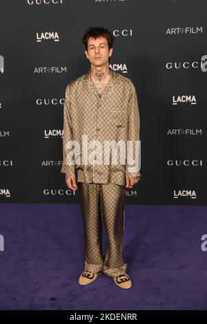 Jesse Rutherford arrives at the 2022 LACMA Art + Film Gala held at ...