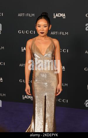 Li Jun Li arrives at the 2022 LACMA Art + Film Gala held at LACMA in ...