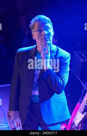 Gary Daly of China Crisis performing at The Acapela Studios in Pentyrch ...