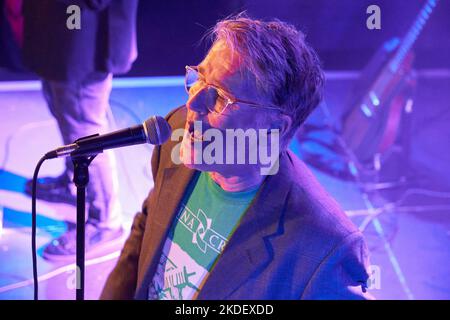 Gary Daly of China Crisis performing at The Acapela Studios in Pentyrch ...