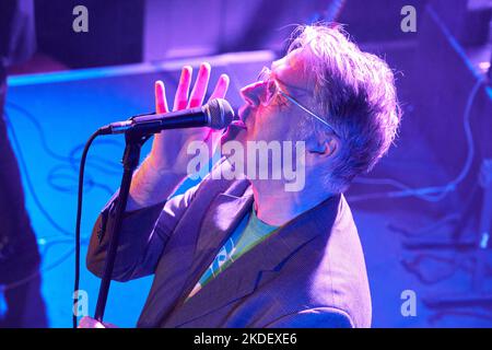 Gary Daly of China Crisis performing at The Acapela Studios in Pentyrch ...